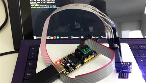 flash the avr atmel attiny chips with a modified ch341a isp programmer