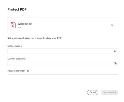 How To Password Protect A Pdf Adobe Acrobat