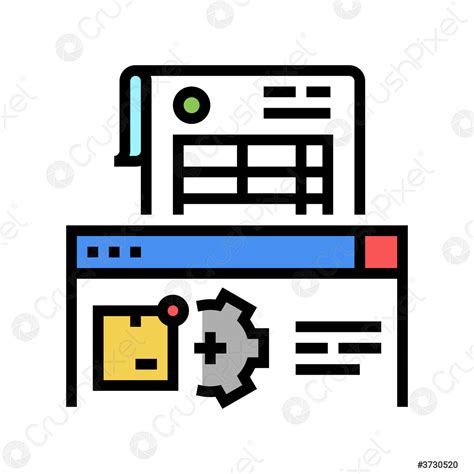 Documentation Delivery Service Color Icon Vector Illustration Stock Vector 3730520 Crushpixel