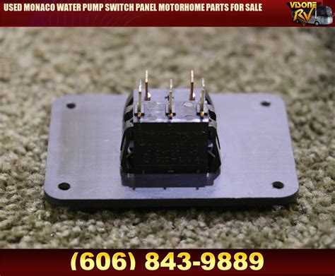 Rv Components Used Monaco Water Pump Switch Panel Motorhome Parts For Sale Switches Monaco