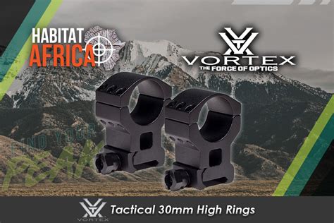 Vortex Tactical 30mm High Rings Habitat Africa