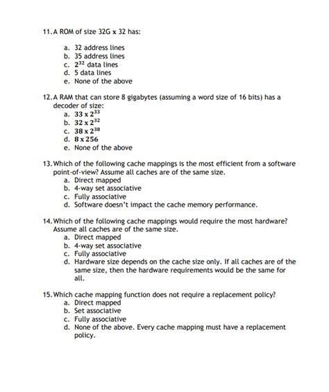Solved PART A Answer The Following MCQ And True False Chegg
