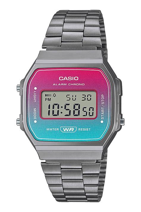 Casio, Унисекс електронен часовник, Тъмносребрист - eMAG.bg