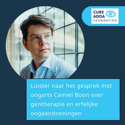 In Conversation With Camiel Boon Cure Adoa Foundation