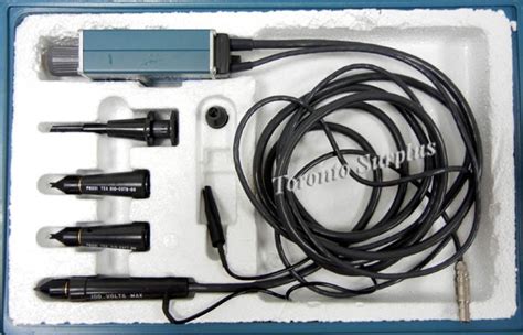 Tektronix P6201 Active 900mhz Fet Probe 010 6201 00 For 50 Ohm And 1