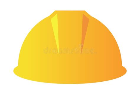 Yellow Hard Hat On Blueprints Construction Tools Engineering Design