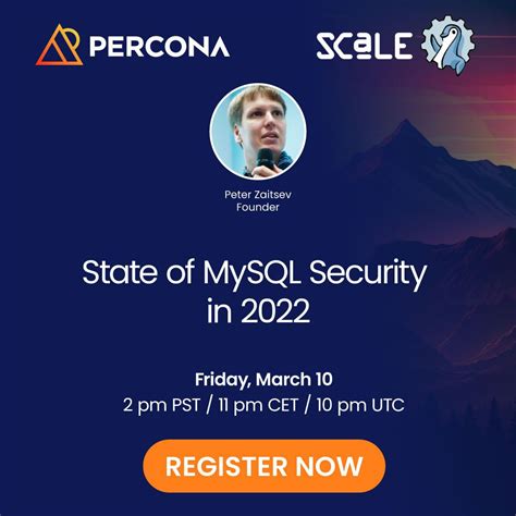 Percona On Linkedin Scale20x Mysql Database Opensource