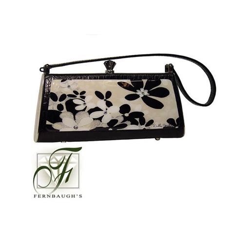 Long Petite With Black Leather And Croc Emboss Deco Design By Debbie