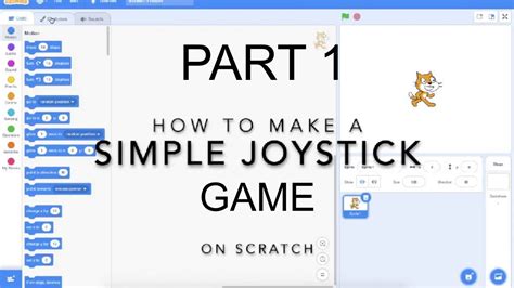 How To Make A Controlling Game On Scratch Part 1 Joystick Player Movement And Obstacles