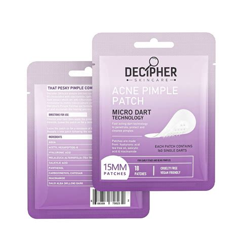Decipher Skincare Micro Point Pimple Patches