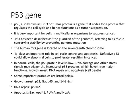 Oncogenes Proto Oncogenes And Tumor Suppressor Gene Pptx