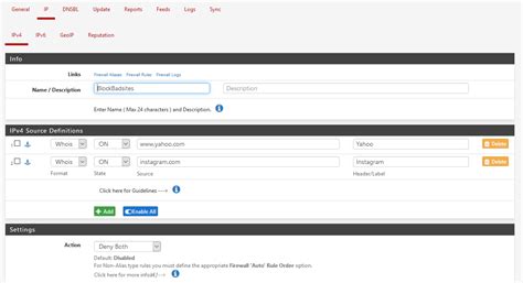 Blocking Yahoo And Tumblr With Pfblockerng Devl Netgate Forum