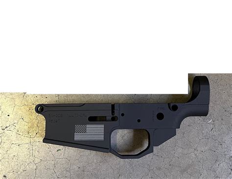 Black Anodized 100 308 Multi Cal Billet Lower Receiver 308 Dpms Gen 1 Pattern