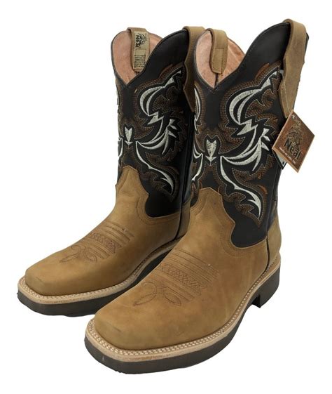 Botas Vaqueras Rodeo Piel Crazy Para Hombre Envío Gratis
