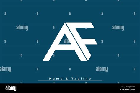 Alphabet Letters Initials Monogram Logo Af Fa Stock Vector Image And Art Alamy