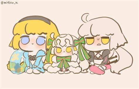 ミックスバス on Twitter RT mitisu u2 過去絵再放送 ジャンヌ三姉妹 FGO ゆる数
