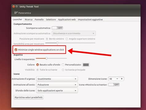 Unity Tweak Tool 007 Aggiunge Il Supporto Per La Funzione Minimize On