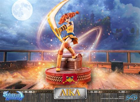 F4f Unveils Its Stunning Skies Of Arcadia Aika Statue Pre Orders Are