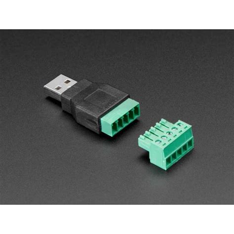 USB A Male Plug To 5 Pin Terminal Block Boutique Semageek