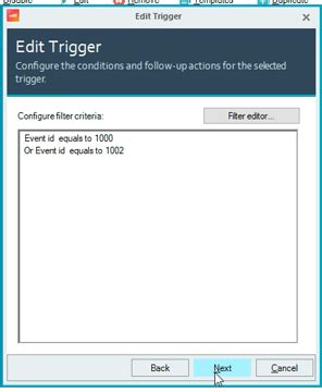 Creating ControlUp Triggers For Process Crashes In Windows 10 VM