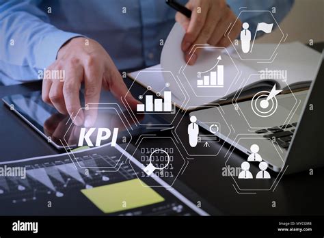 Key Performance Indicator KPI Workinng With Business Intelligence BI
