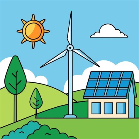 Energías Renovables Vector Premium