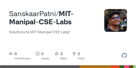 github sanskaarpatni mit manipal cse labs solutions to mit manipal cse labs