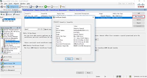 【原创】asa做ssl Vpn Server 导入公网证书 Cisco Community