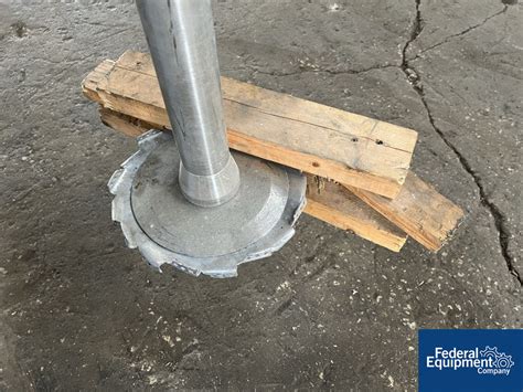 30 Hp Cowles Disperser S S Model 720hv Federal Equipment Company