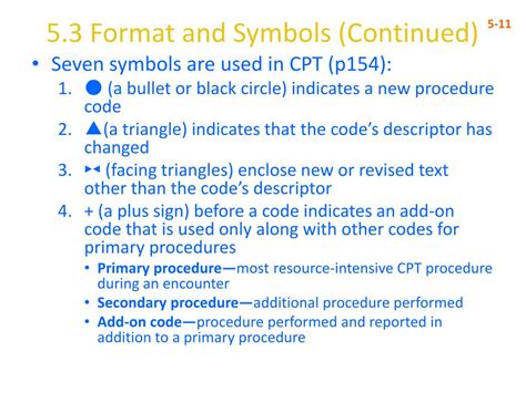 Ppt Procedural Coding Introduction To Cpt Chapter 5 Lecture 2