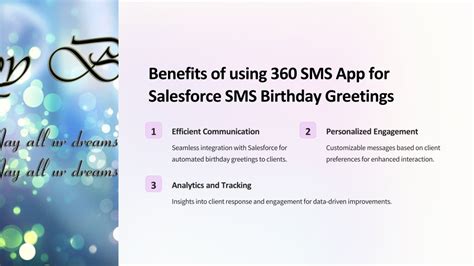 Ppt Birthday Greetings From Salesforce 360 Sms App Powerpoint Presentation Id 12981266