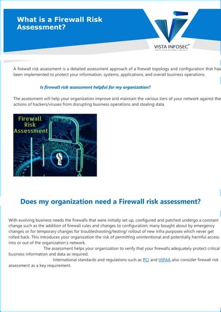 What Is A Firewall Risk Assessment Pdf