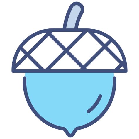 Acorn Generic Color Lineal Color Icon Acorn Generic Color Lineal Color Icon