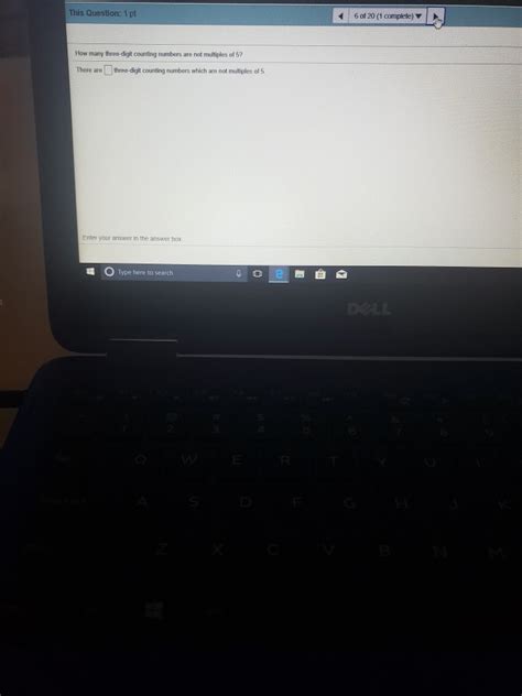 solved this question 1 pt 6 of 20 1 complete how many