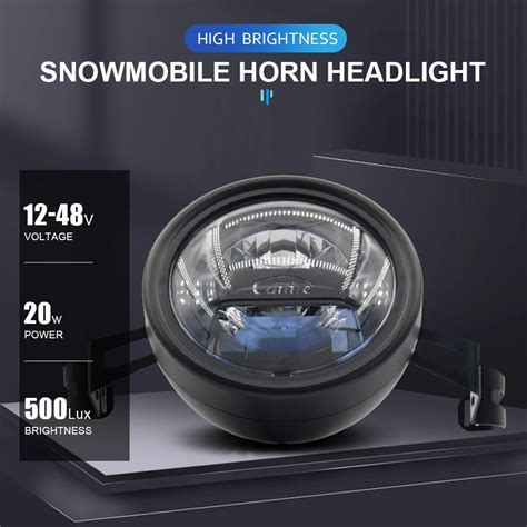 전기 자전거 헤드라이트 전조등 Dh009 Dh010 설상차 프론트 라이트 2 핀 Sm방수 티몬