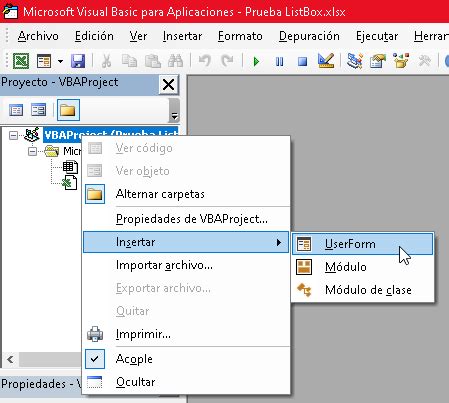 Cómo utilizar un ListBox como tabla en Excel Cable Naranja