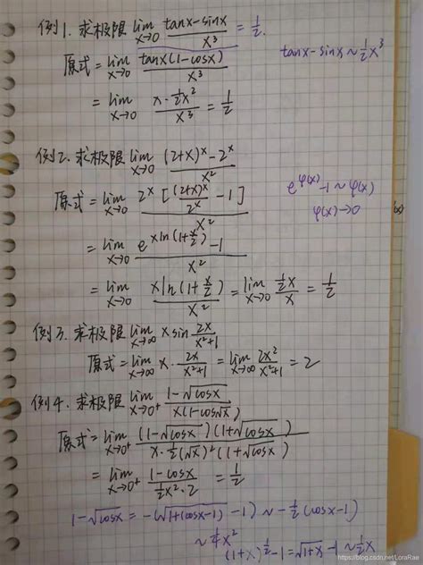 求函数、数列极限方法汇总 手写笔记数学中的极限手写方法 Csdn博客 求函数、数列极限方法汇总 手写笔记数学中的极限手写方法 Csdn博客
