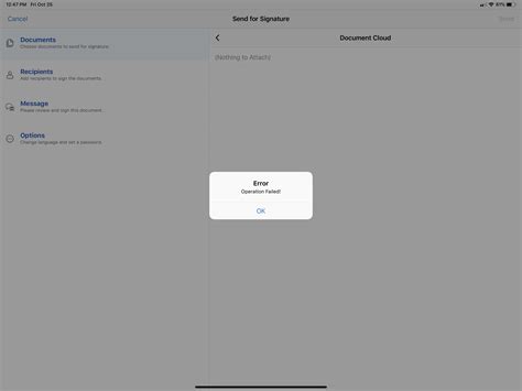 Adobe Sign Error Operation Failed Message Adobe Community Adobe Sign Error Operation Failed Message Adobe Community