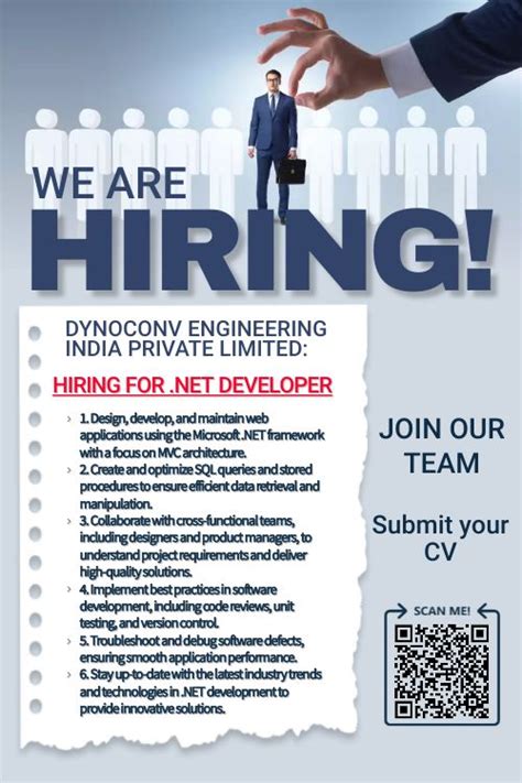 Dynoconv On Linkedin Hiring Dotnetdeveloper Techjobs