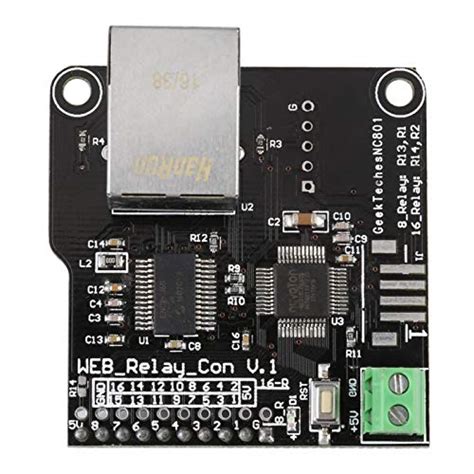 RJ45 Port Ethernet Control Module With 8 Channel Relay LAN WAN Network WEB Server Network