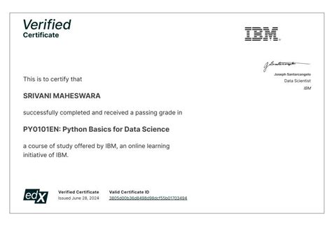 Python Datascience Ibm Edx Techskills Continuouslearning