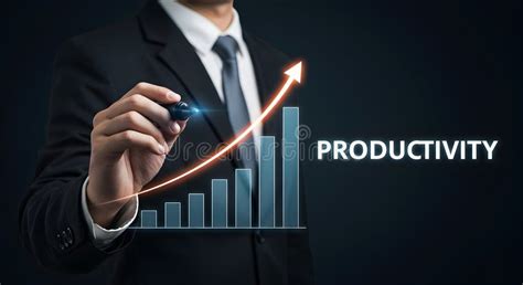 Increase Productivity Business Growth Strategy And Improvement With