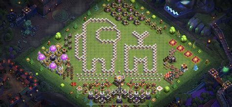 Best Funny Troll Base Th11 With Link Town Hall Level 11 Art Base Copy