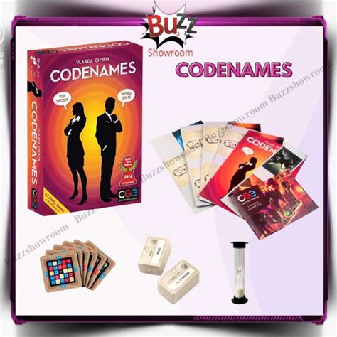 Promo Codenames Board Card Game Mainan Kartu Codename Diskon 23 Di Seller Sumijayeti Store