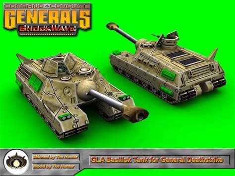 Gla Basilisk Heavy Tank Image C C Shockwave Mod For C C Generals Zero Hour Artofit
