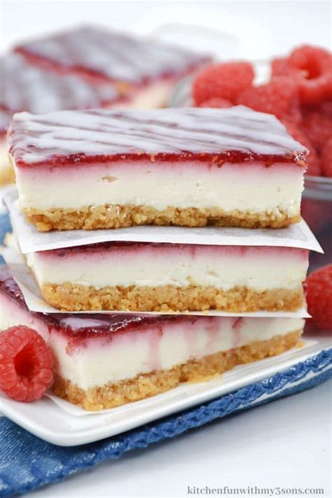 Raspberry Cheesecake Bars