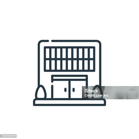 박물관 개념에서 박물관 아이콘 벡터 박물관 편집 가능한 스트로크의 얇은 선 그림 웹 및 모바일 앱 로고 인쇄 미디어에 사용하기 위한 선형 기호를 박물관에 등록합니다 0명에