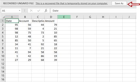 How To Retrieve An Unsaved Excel File Spreadcheaters