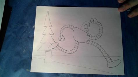 How To Draw Roz And Brightbill Running From Book The Wild Robot Youtube