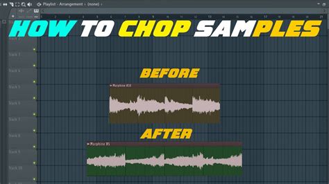 How To Chop Samples Youtube